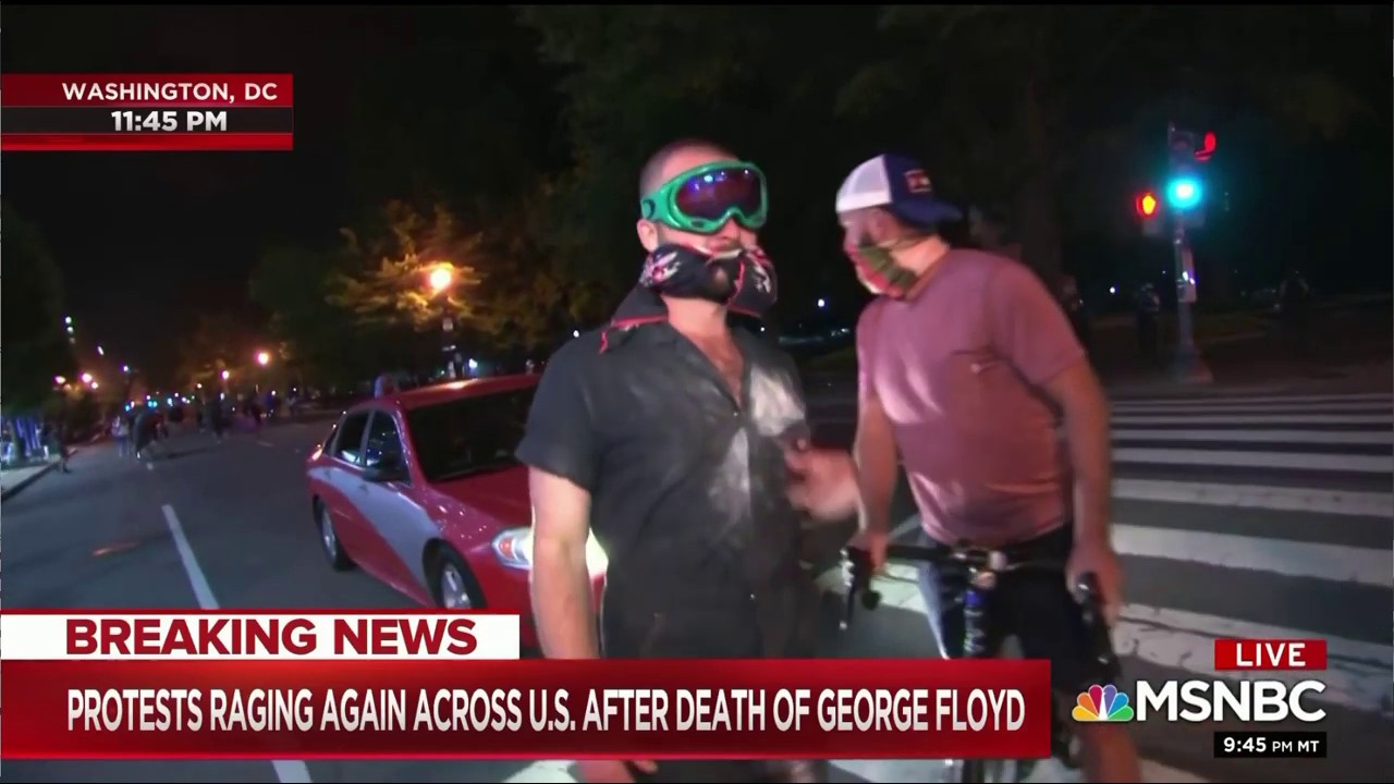 MSNBC - Protest in NYC - YouTube