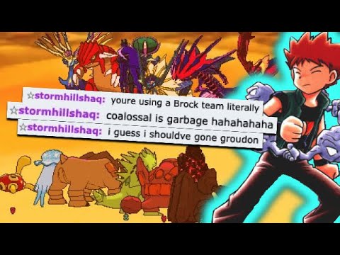 MONOTYPE ROCK TEAM MAKES TOXIC SALTY NOOB CRY & EXPLODE ON POKEMON ...