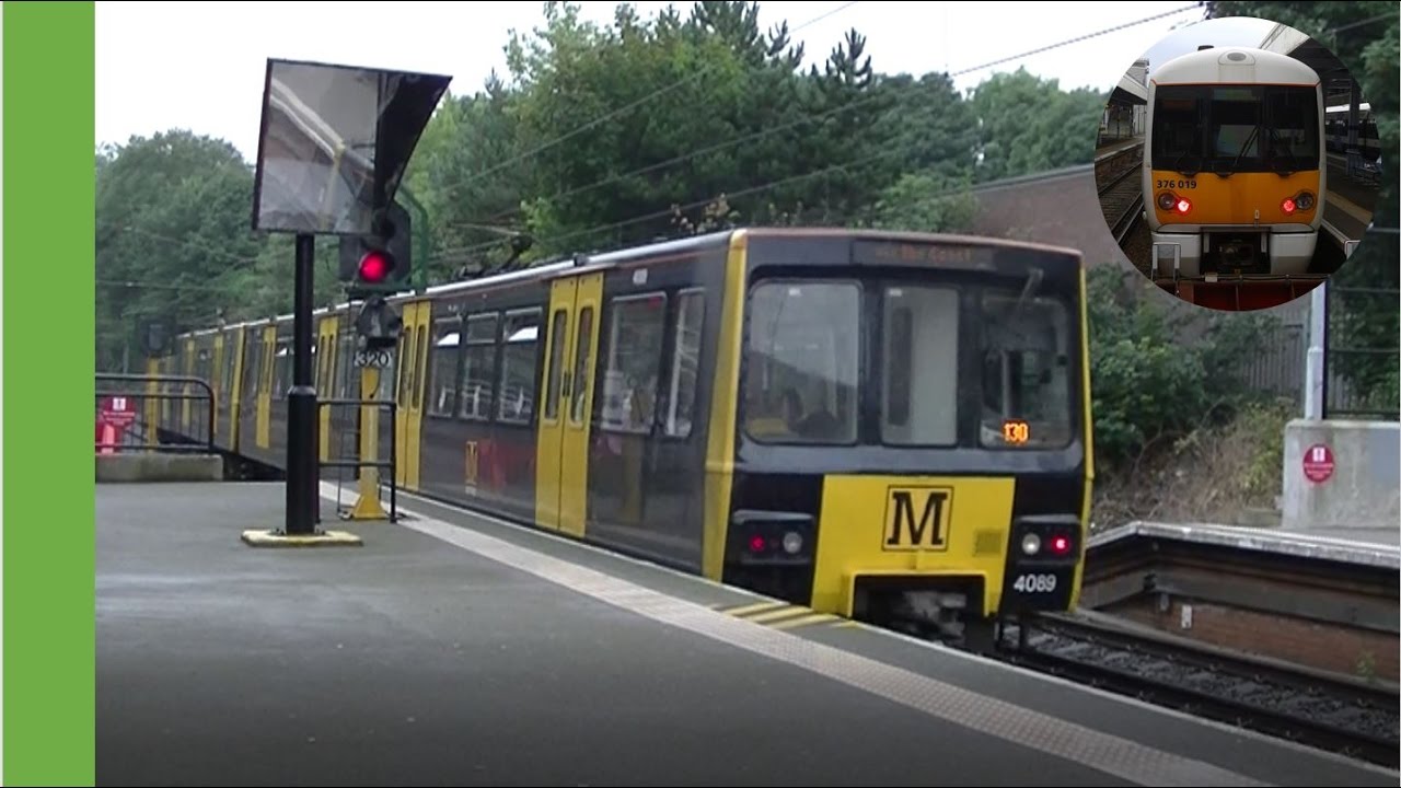 Tyne and Wear Metro at North Shields - YouTube