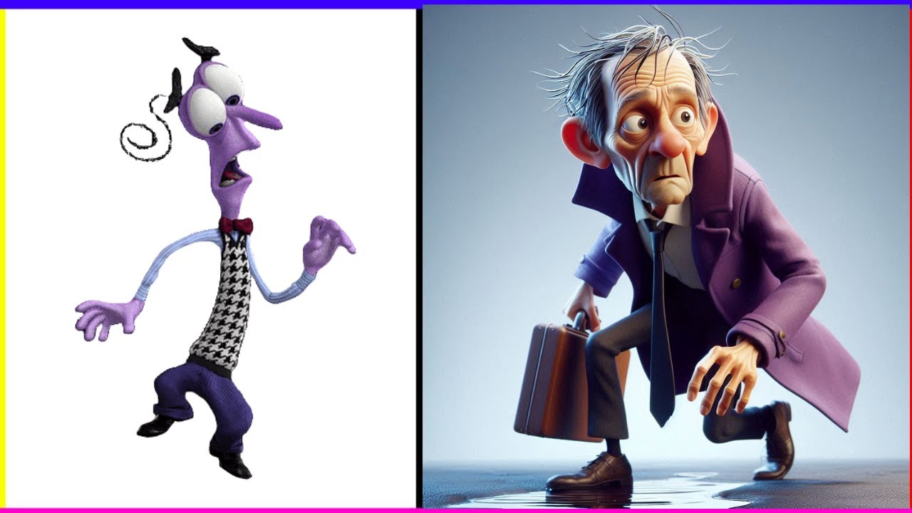 Inside Out 2: Real-Life Old Age Transformation of All Characters! - YouTube