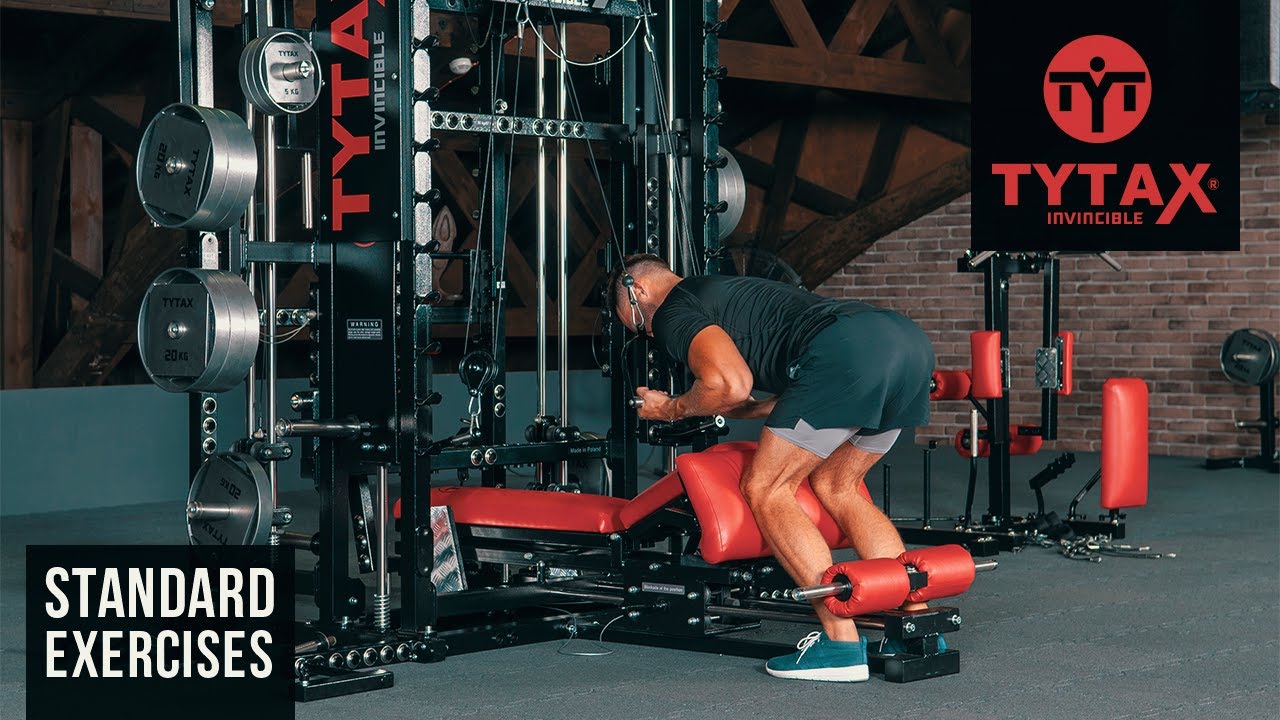 Tytax® T1 X Cable Kneeling Crunch Youtube