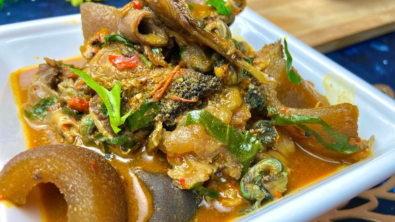 RIVERS NATIVE SOUP AT IT FINEST | How to make Rivers native soup | Easy ...