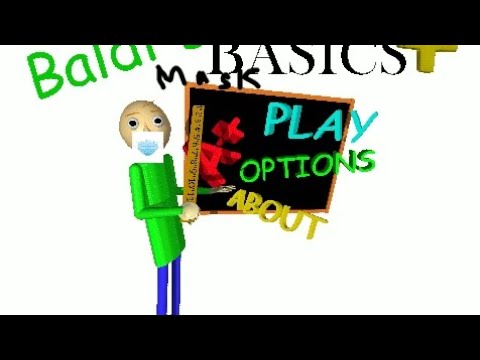 Baldi's Basics Plus Mask | Baldi's Basics Plus Mod - YouTube