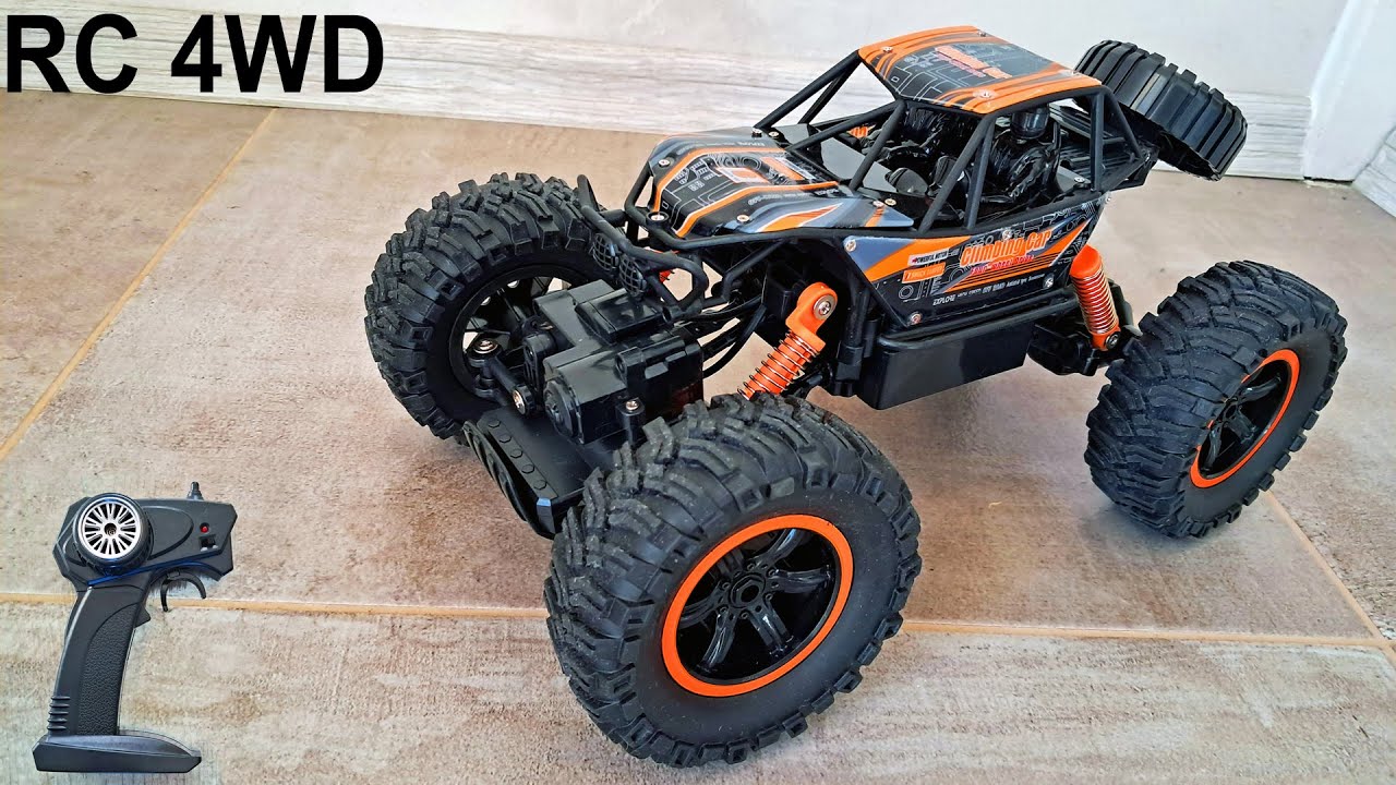 RC 4WD Climbing Car - Weird Remote Control but Funny & Fast - YouTube