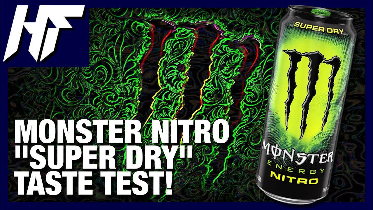 Monster Super Dry Nitro TASTE TEST! | HF - YouTube