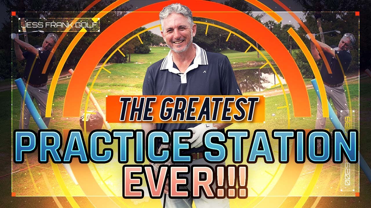 Greatest Practice Station Ever! Simple Way to Get Golf Consistent! PGA ...