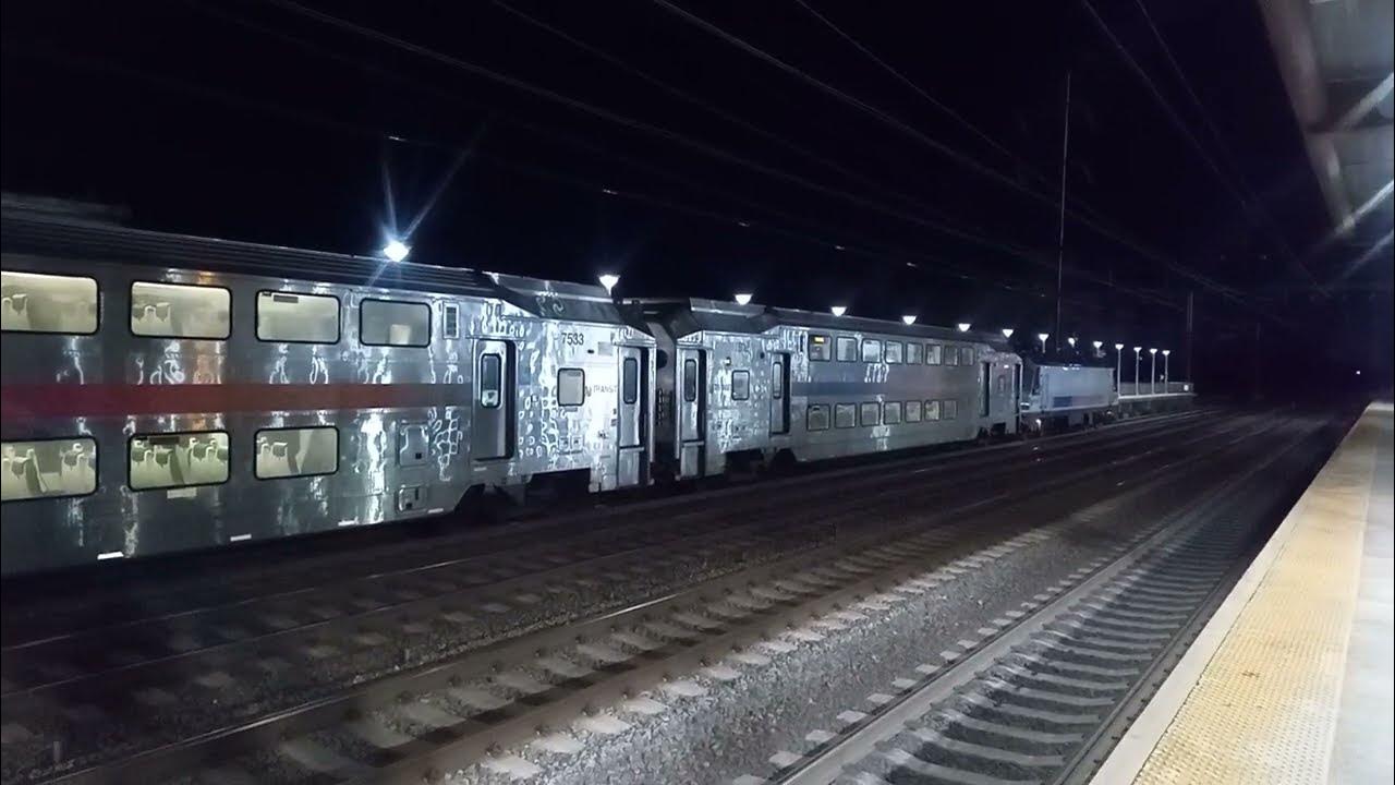NJ Transit Bombardier ALP-46A #4648 at Hamilton - YouTube