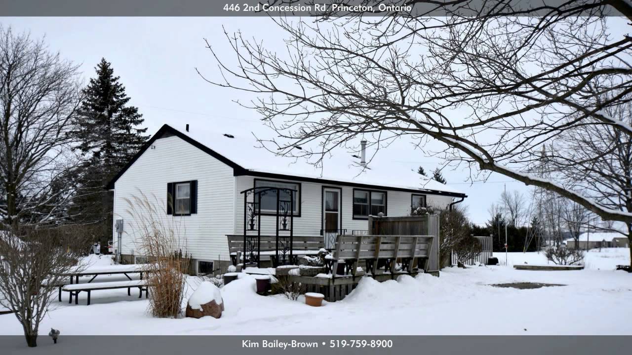 446 2nd Concession Rd., Princeton, Ontario - Virtual Tour - YouTube