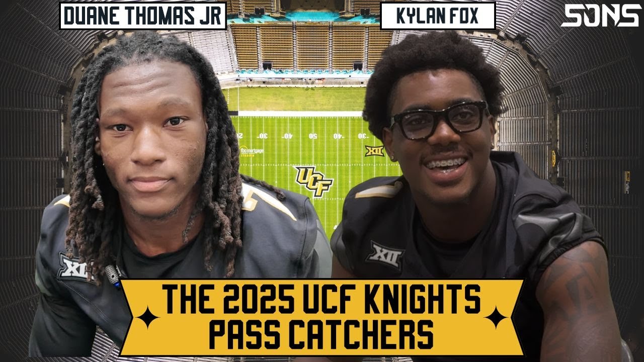 Meet the UCF Football Knights: WR Duane Thomas Jr and TE Kylan Fox ...