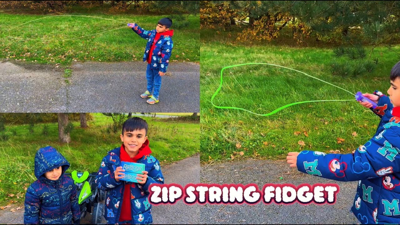 Cool Kids Fidget Zip String | Unboxing & Testing - YouTube