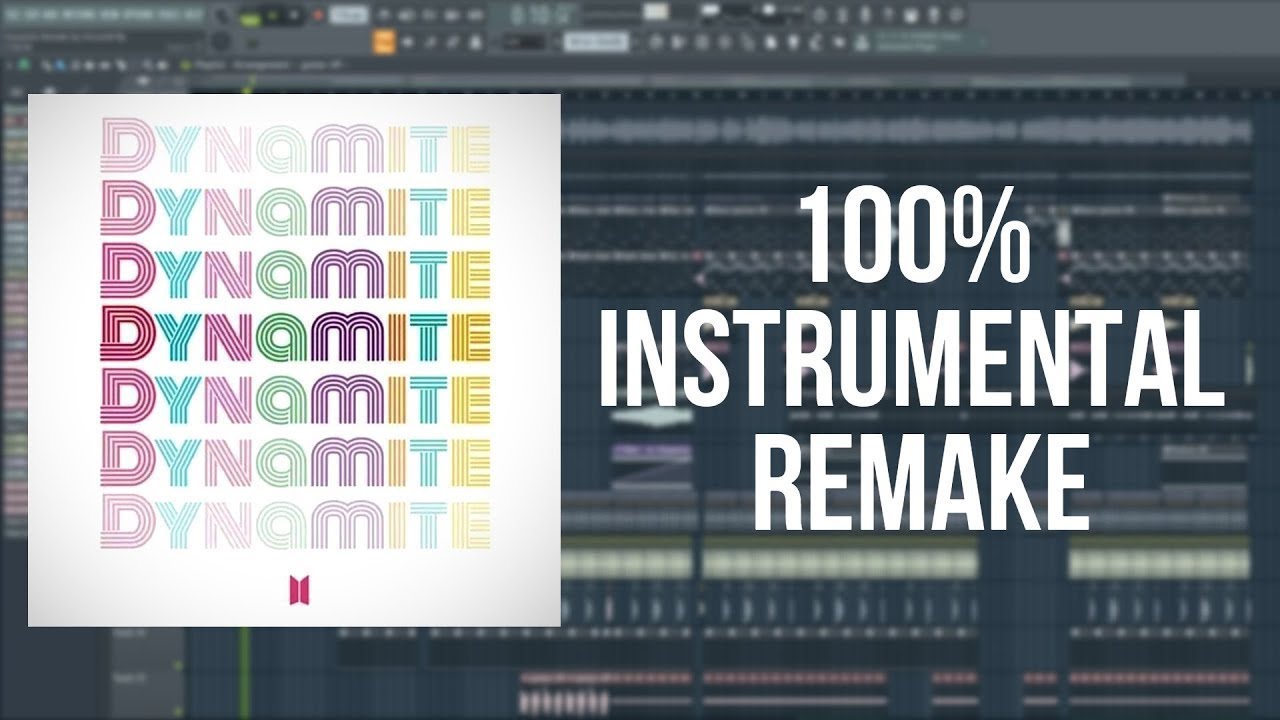 BTS - Dynamite | 100% Instrumental Remake - YouTube