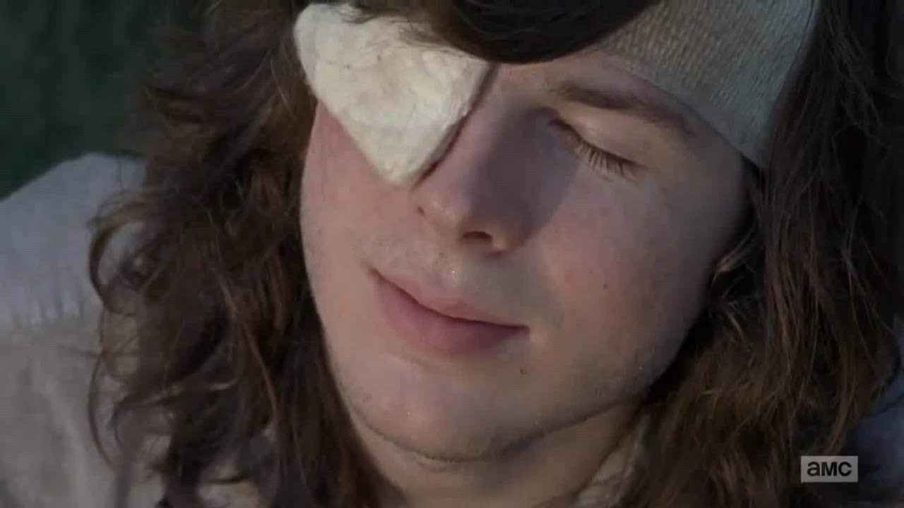 After Carl Grimes gets bit. - YouTube