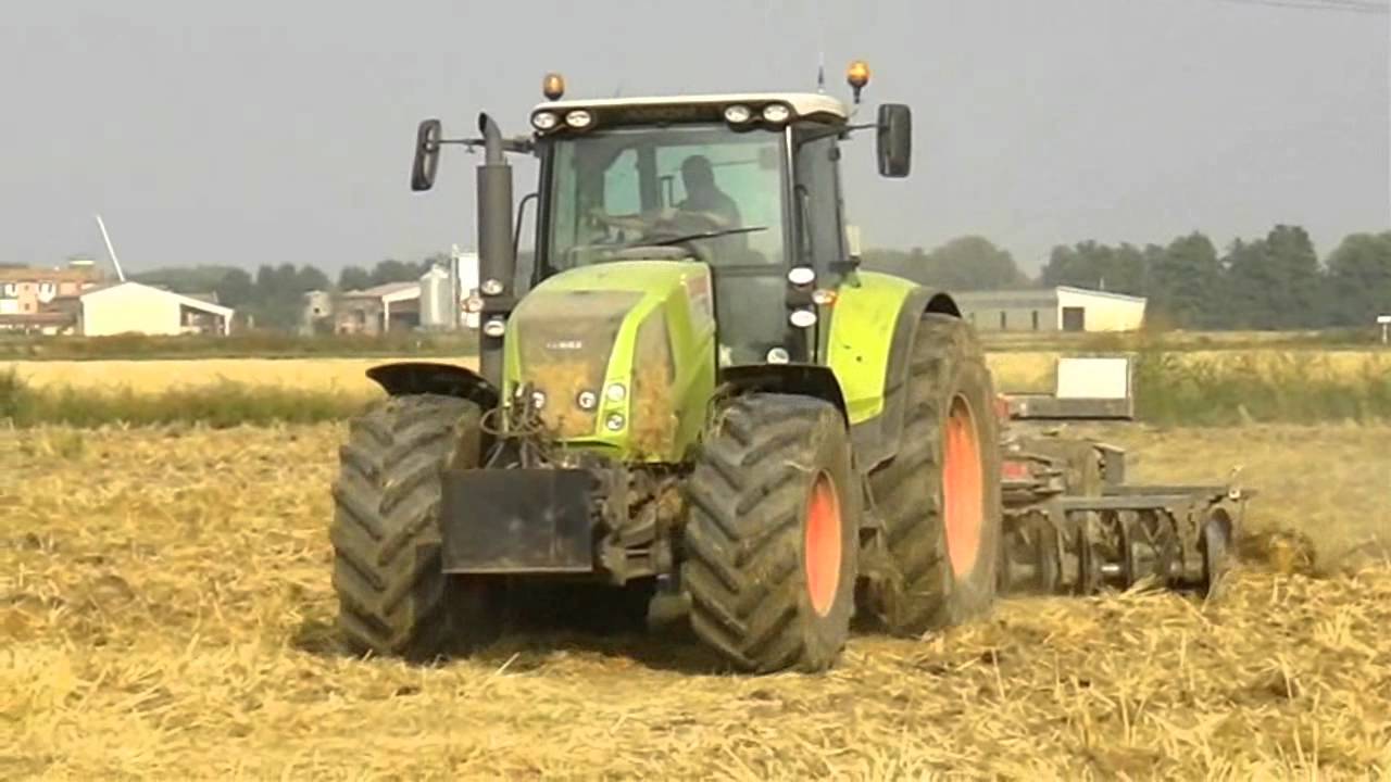 Axion 840 + Jean De Bru 3.5 m - YouTube