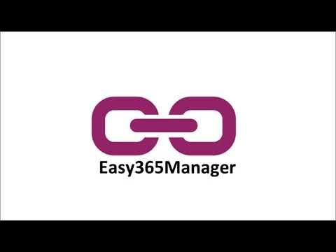 Easy365Manager - Download, Installation and Configuration - YouTube