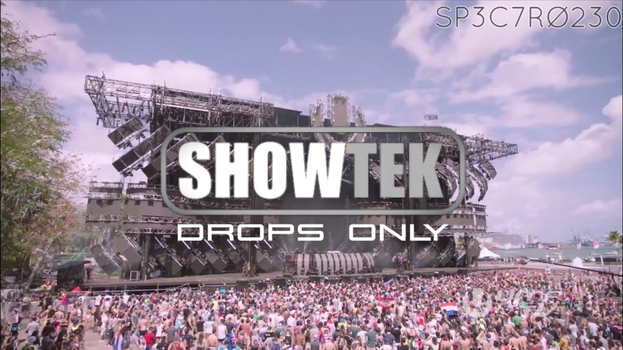 Showtek - Drops Only @ Ultra Music Festival Miami 2017 - YouTube
