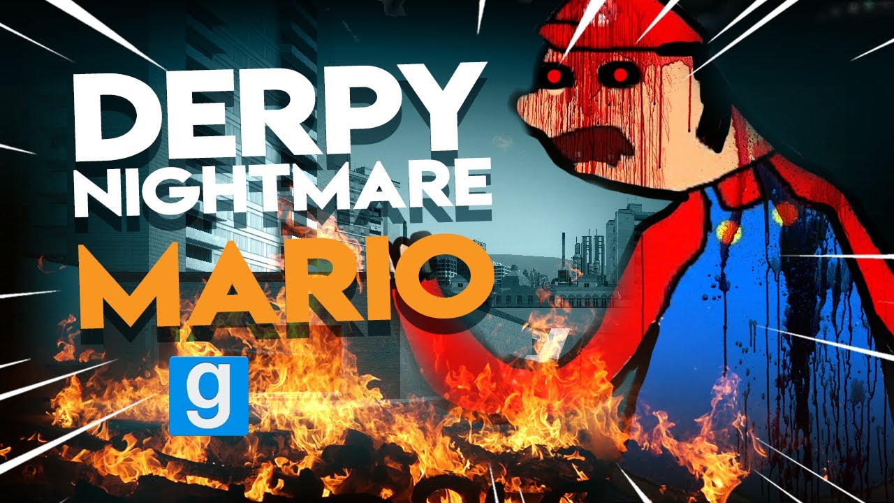 Derpy NIGHTMARE MARIO | Gmod Sandbox Fun - YouTube