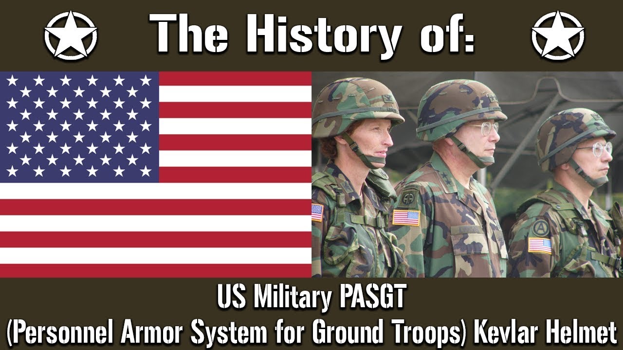 The History of: The US Military PASGT Kevlar Helmet | Uniform History ...