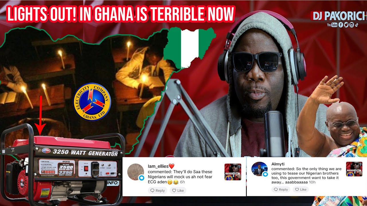 Lights out! in Ghana is terrible now but we are worried about what ...