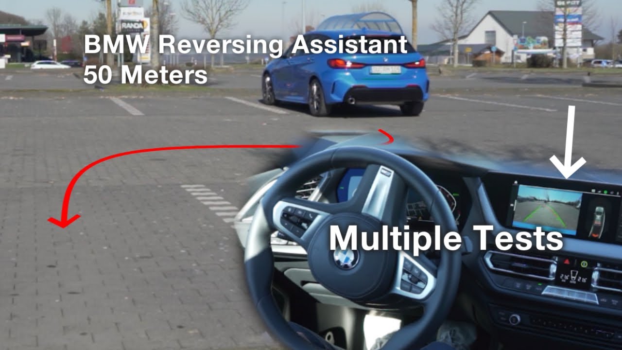 How good is the BMW Reversing Assistant? | Real life test. | BMW 1 ...
