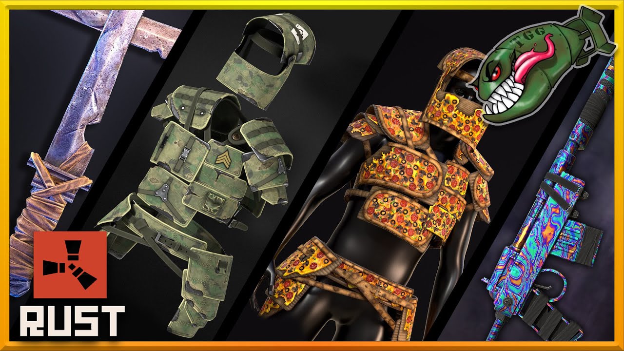 Rust Top Skins | April 2024 Week 1 - YouTube