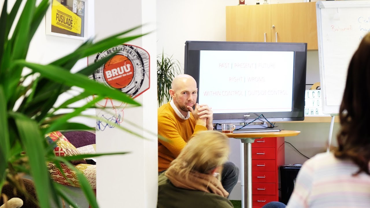 MRH visits BRUU HQ to inspire the team - YouTube