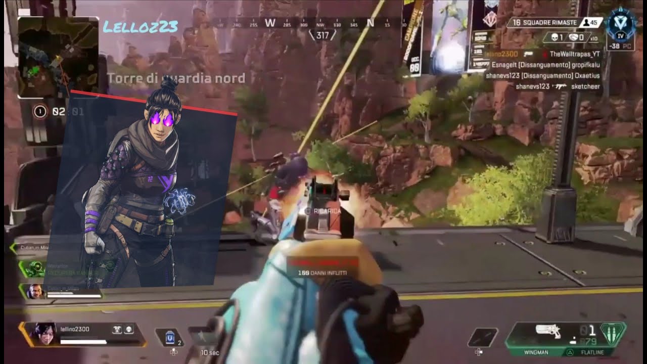 La furia di Wraith con la wingman🔥 | Apex Legends - YouTube