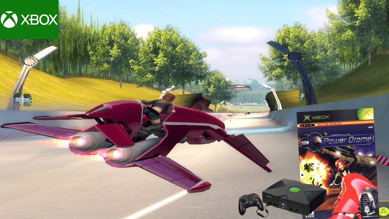 Power Drome (2004) Microsoft Xbox Gameplay in HD - YouTube