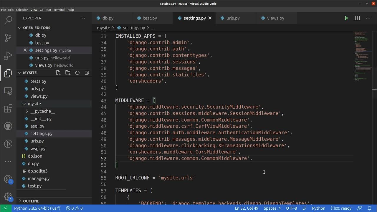 Connecting Angular with Django API | Autonise | Django - YouTube