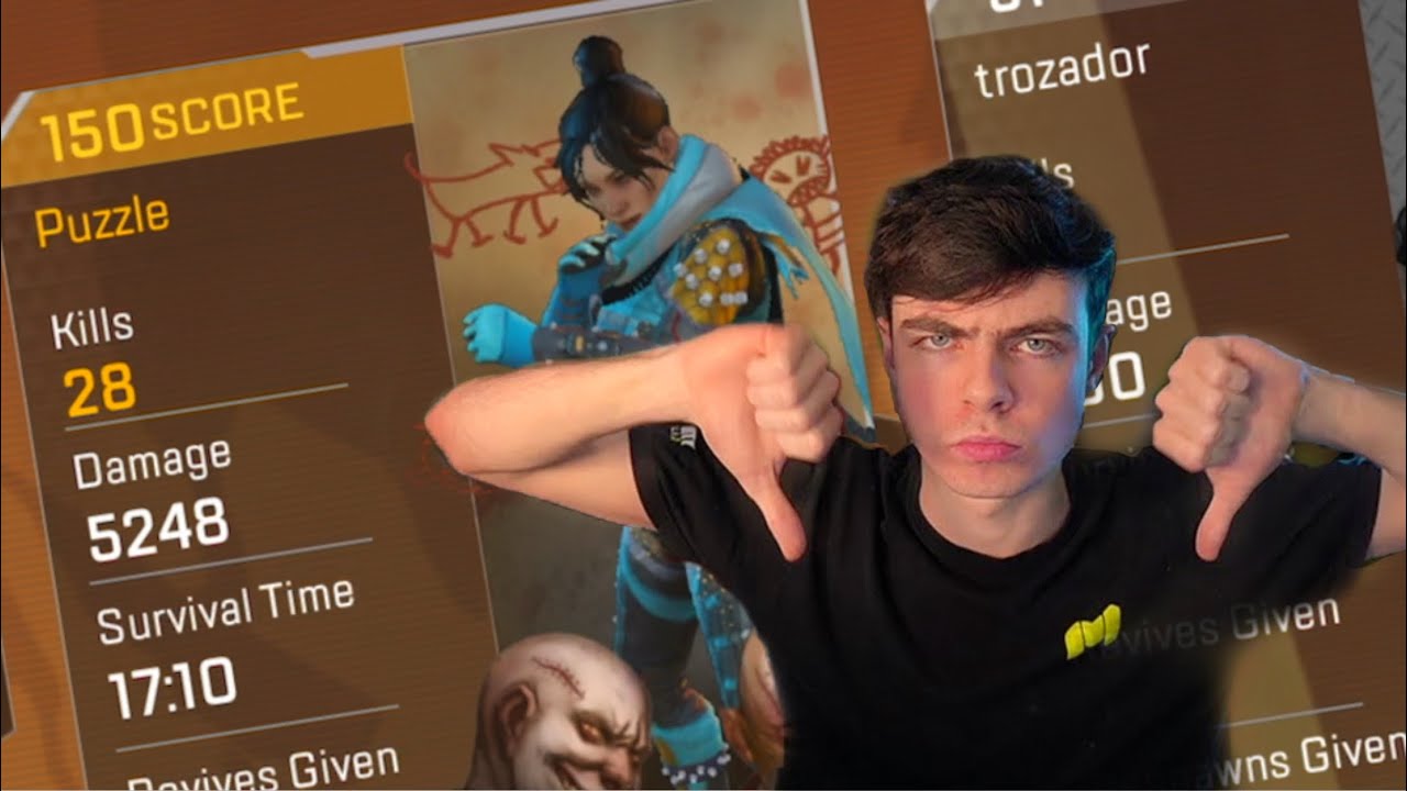 iFerg Record is BROKEN. 28 Kills 5200 Damage! Apex Legends Mobile - YouTube