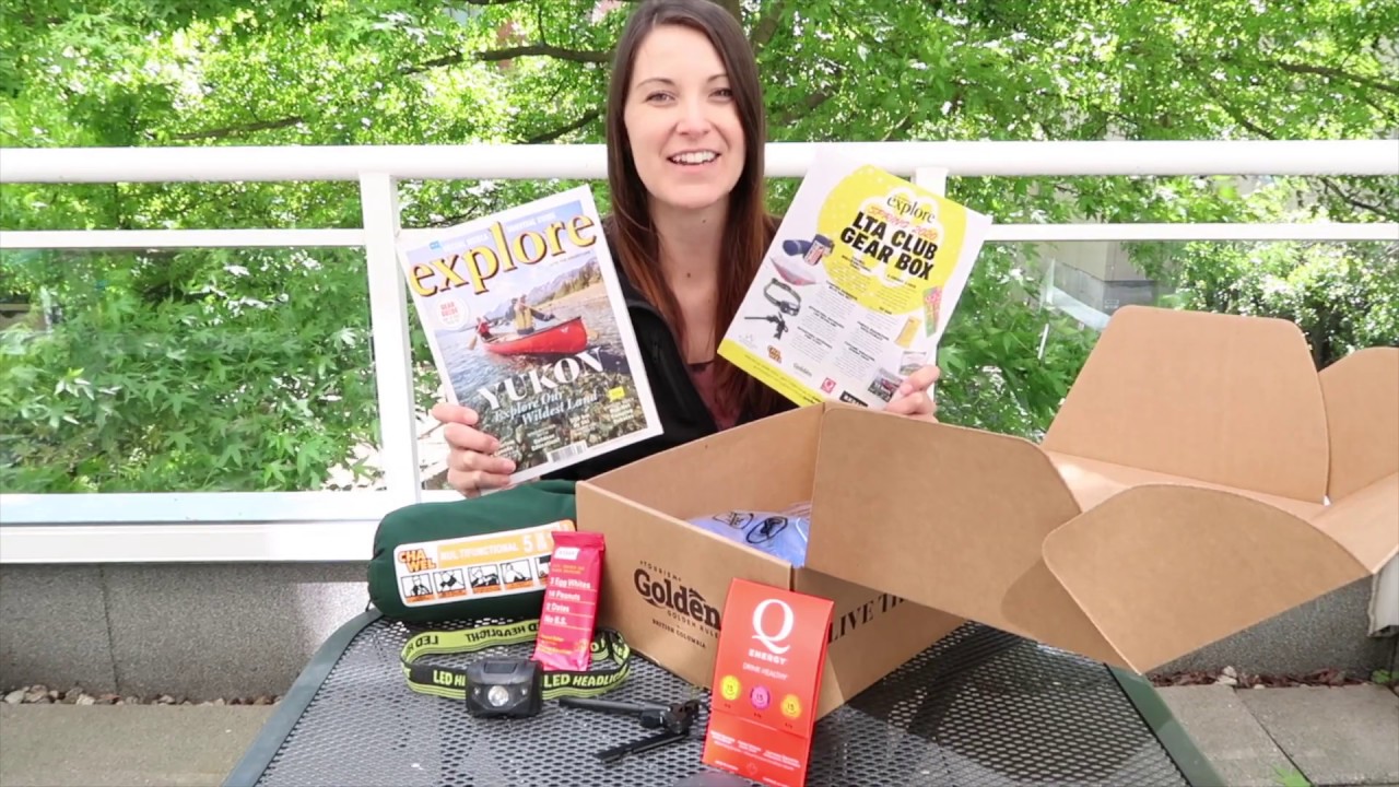 Official Unboxing of Explore Magazine's "Live the Adventure Club ...