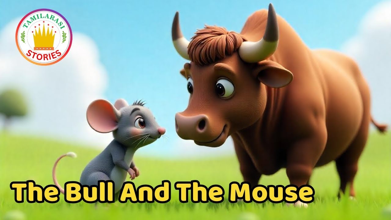 The Bull And The Mouse Story in English | Tamilarasi Stories - YouTube