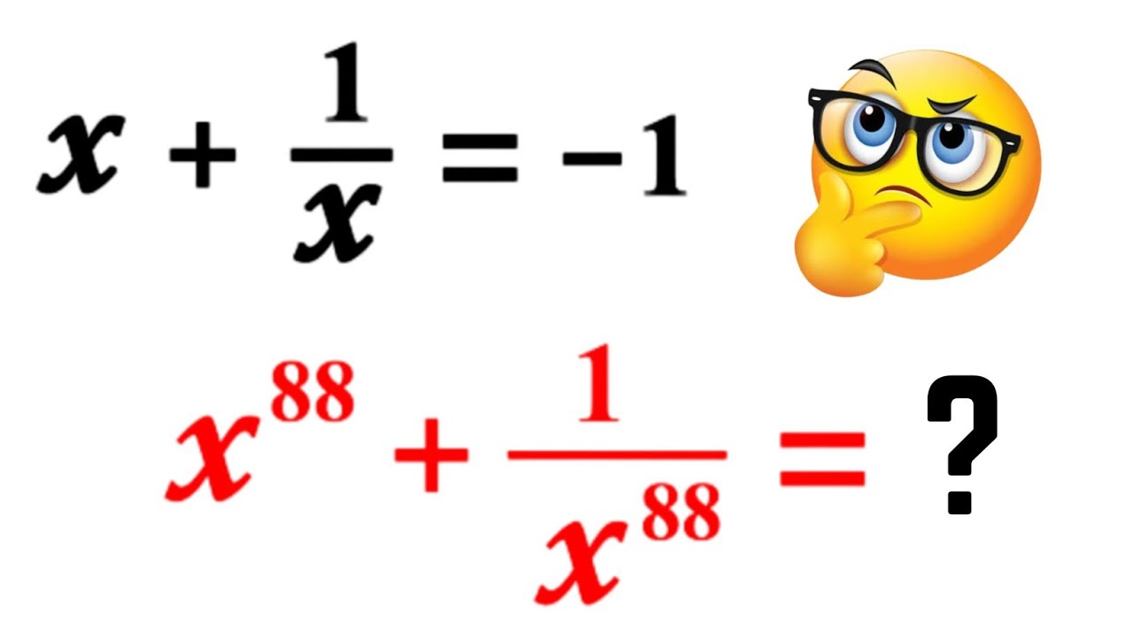 Maths Olympiad 🔥 A Nice Algebra Problem | Jk Campus - YouTube