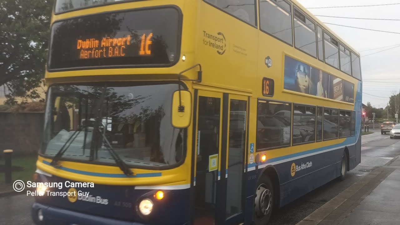 Dublin Bus Route 16 *Euro Duty* (ALX400,AX509) - YouTube