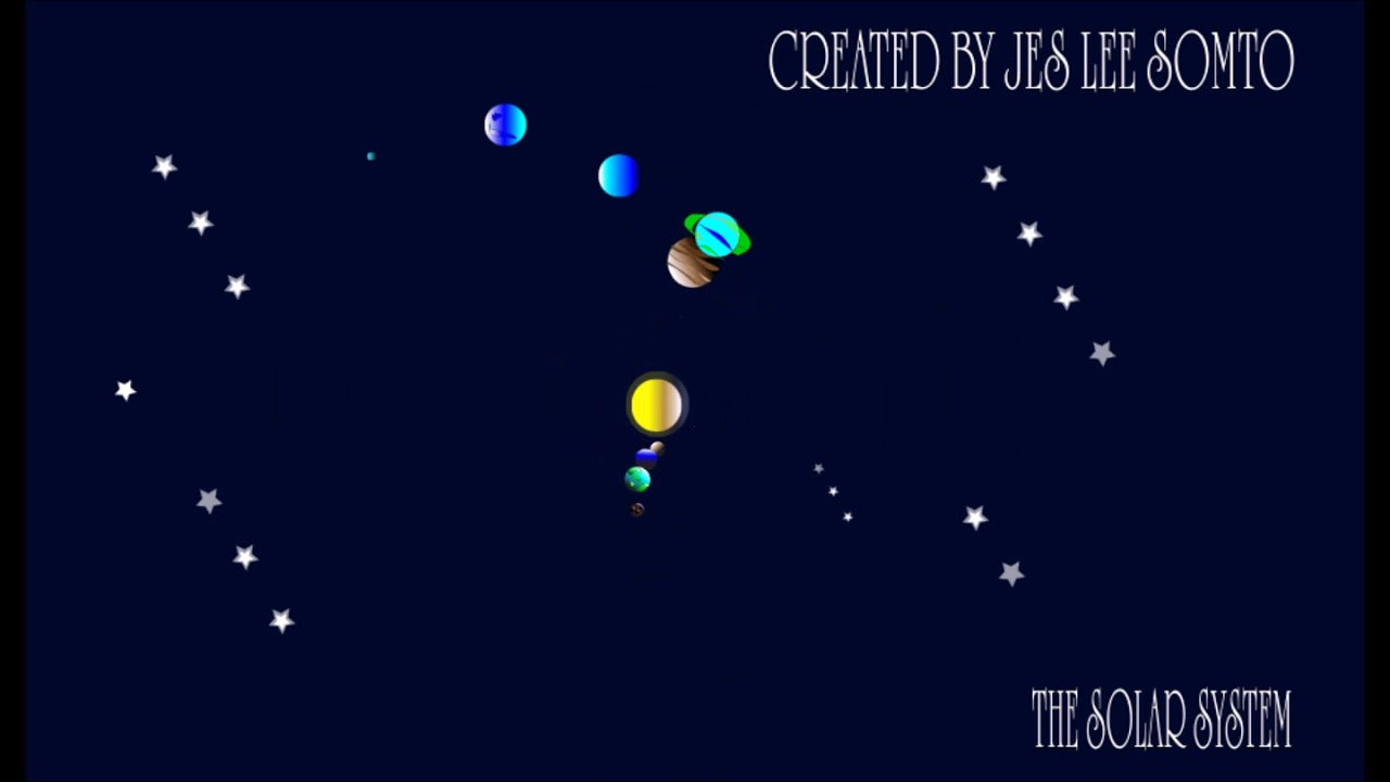 2d planet animation - YouTube