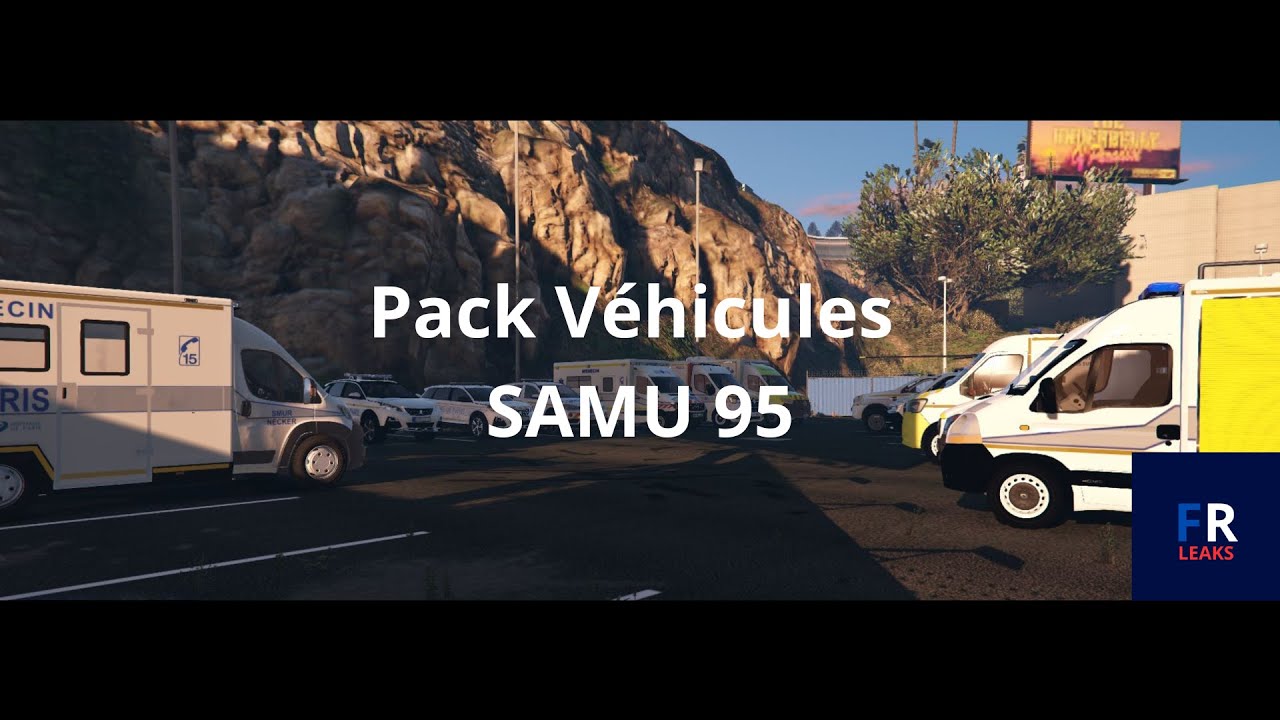 [FREE] Pack Véhicules SAMU 95 FiveM - YouTube