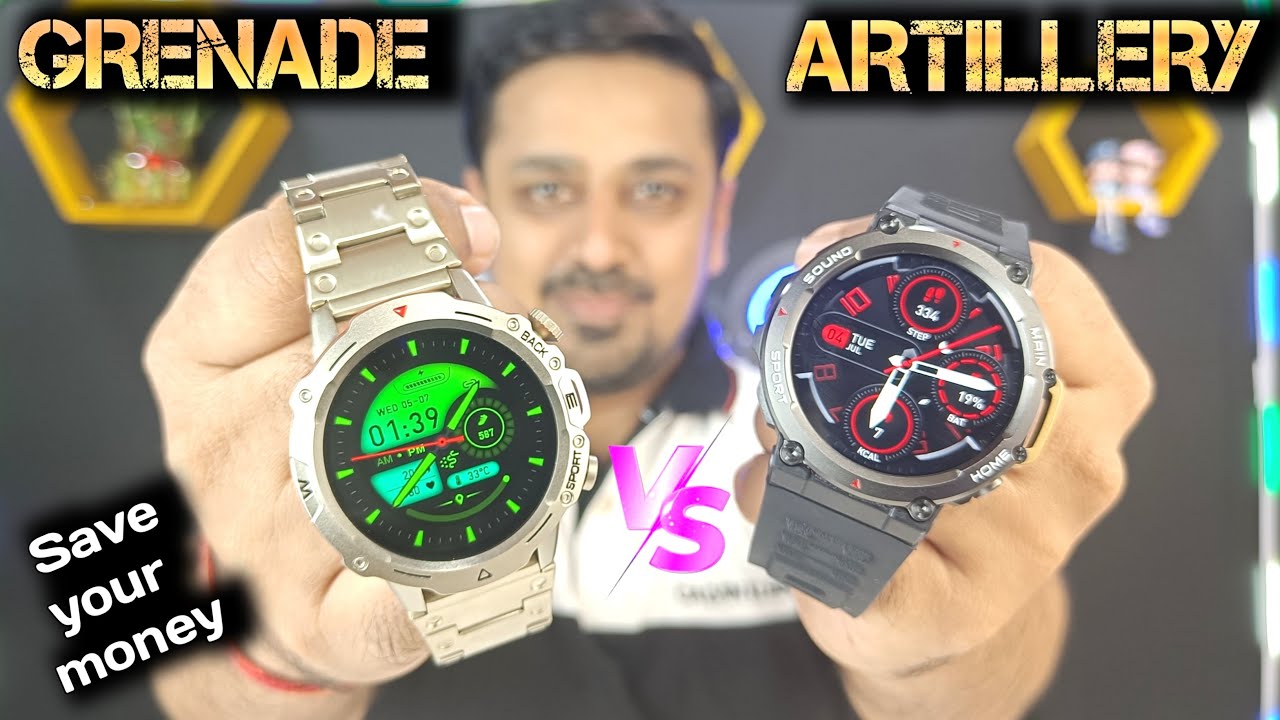 Fireboltt Grenade vs Fireboltt Artillery. Which is the best rugged ...