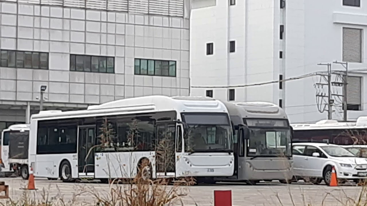 比亚迪K11M出口导向的电动公车。 BYD ELECTRICITY NON-STEP BUS SERIES K11M. - YouTube