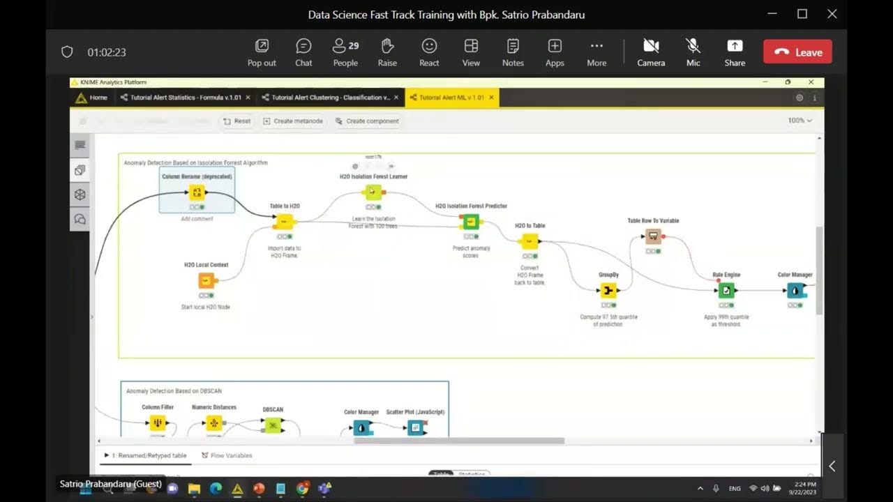 Knime Tutorial Alert by Machine Learning - YouTube