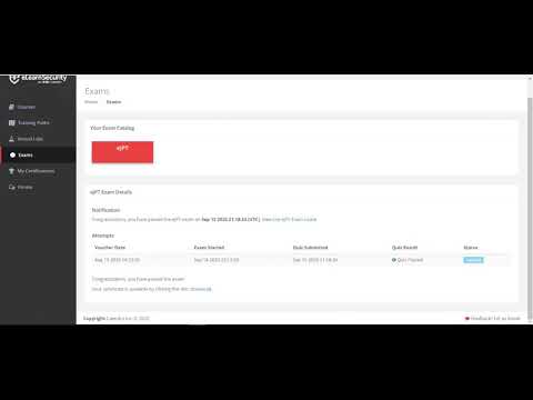 My eJPT Course and Exam Review (September 2020) - YouTube