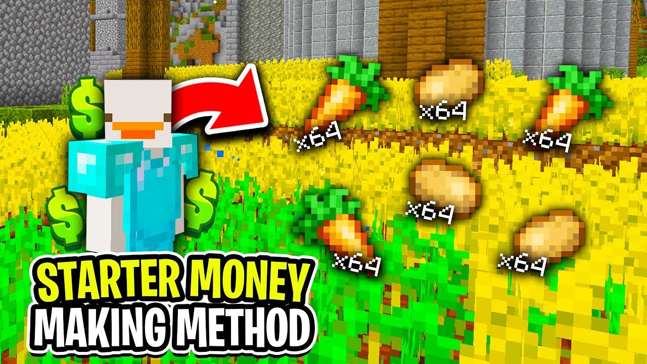INSANE *OP* MONEY MAKING METHOD ON NEW SKYBLOCK SERVER | Minecraft ...