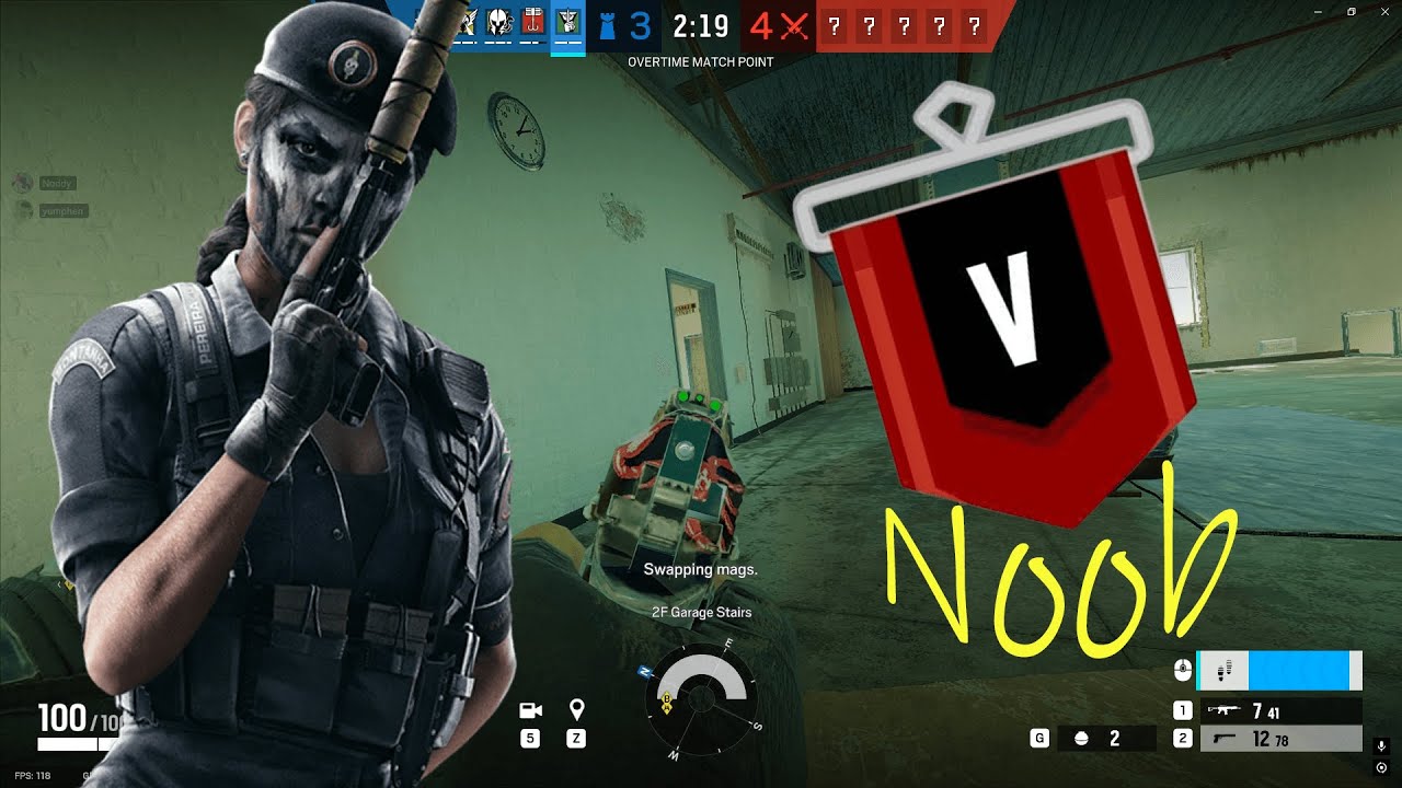 Playing Caveira in Copper V - Rainbow Six Siege - YouTube