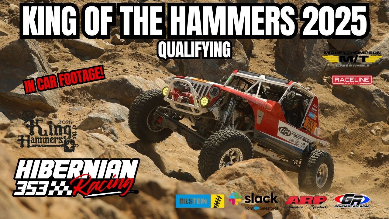 KING OF THE HAMMERS 2025 EMC QUALIFYING. Experience The Action, IN CAR ...