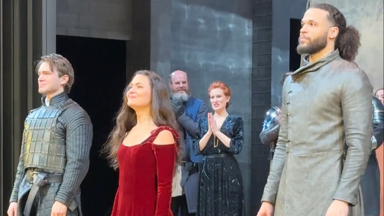 Camelot First Preview 3/9/2023 - Phillipa Soo, Andrew Burnap, and ...