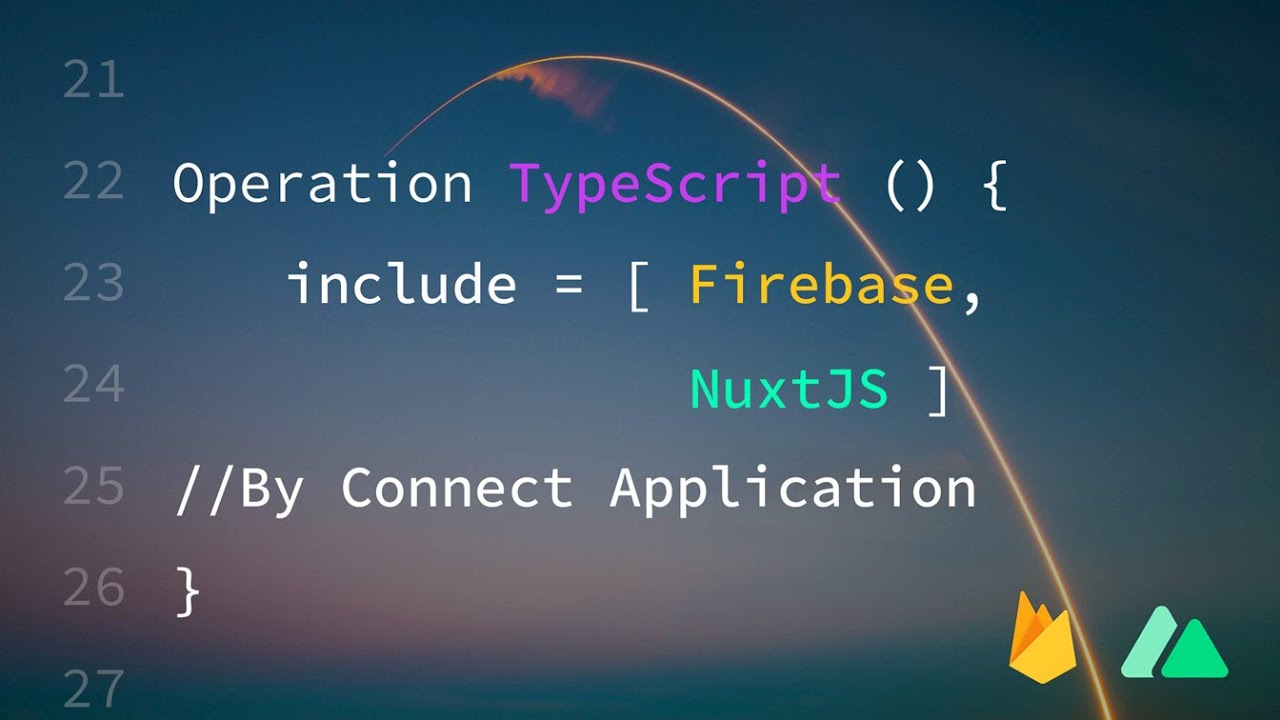 Firebase TypeScript 実装風景 Iimplementation scenery of Firebase. - YouTube