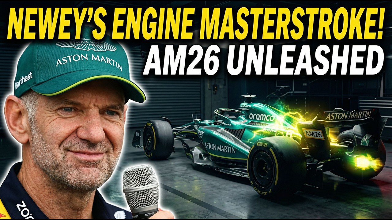 Newey's Aston Martin Masterstroke: F1 Engine Rule Change Shakes Up AM26 ...
