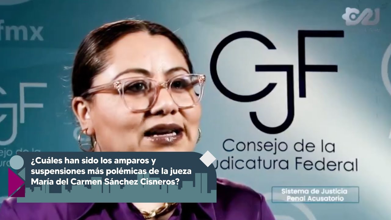 Los amparos y suspensiones de la jueza María del Carmen Sánchez ...