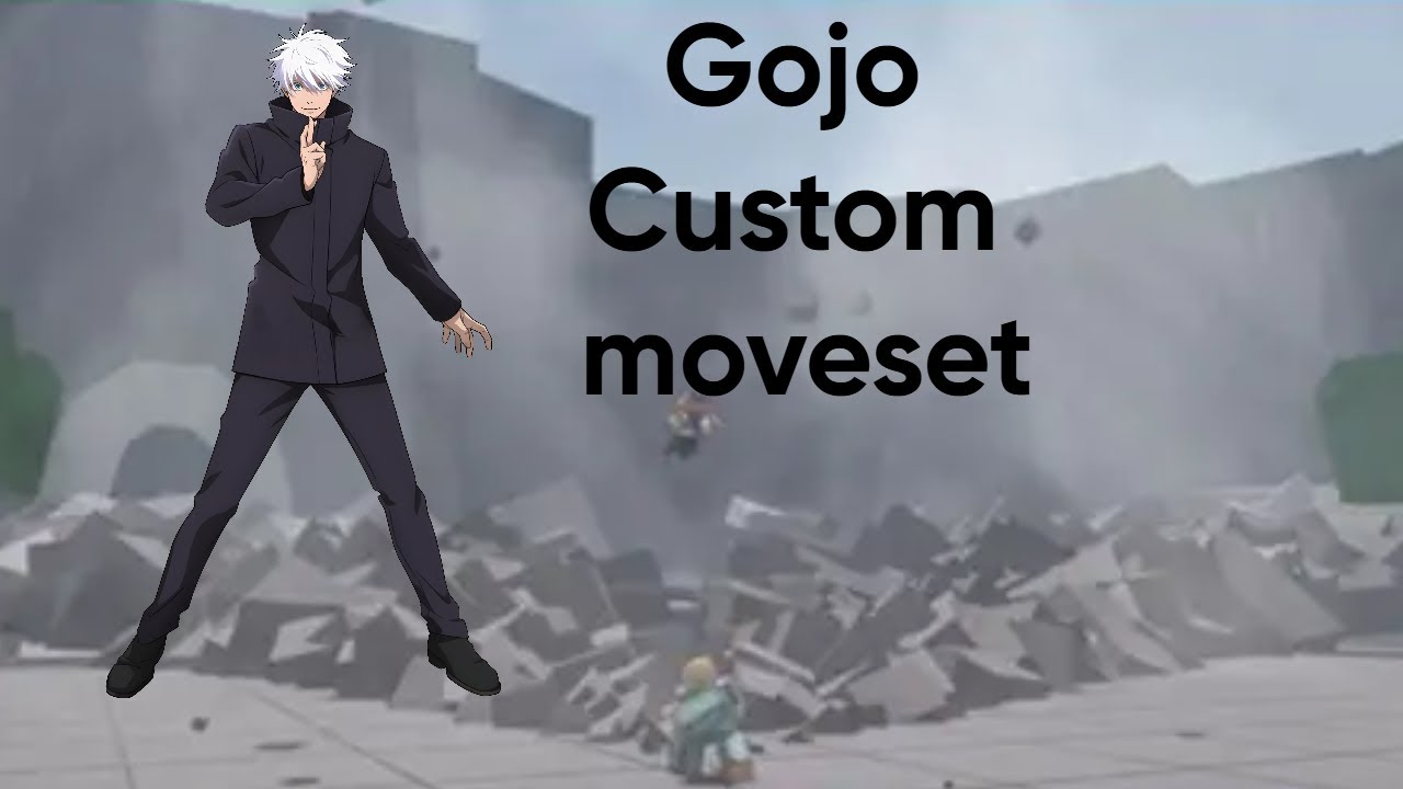 the strongest battlegrounds Gojo moveset [Skill Bulider] - YouTube