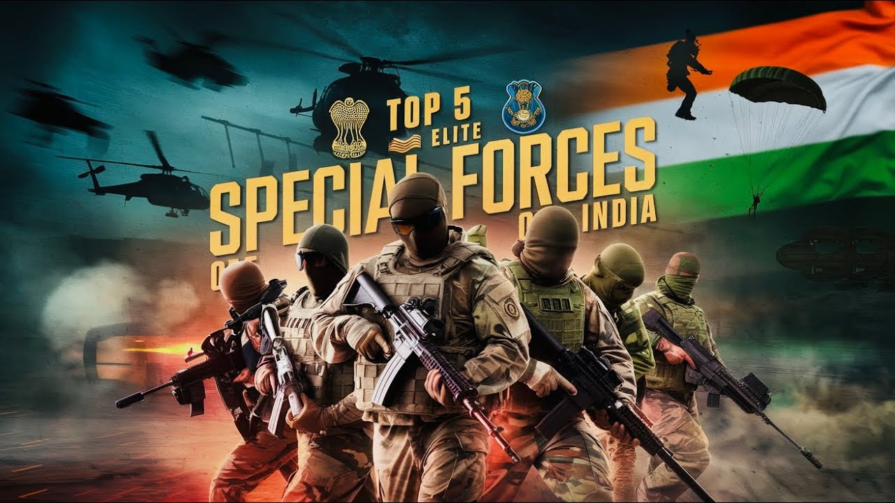 Top 5 Elite Special Forces of India 🇮🇳 || Top List Show - YouTube