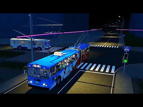 Roblox trolleybus line 16 (ZiU-10) - YouTube