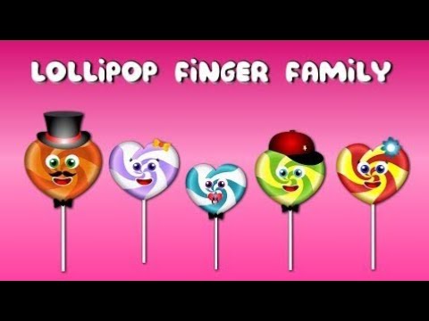 Finger Family Collection | Lollipop Finger Family + 9 more Finger ...